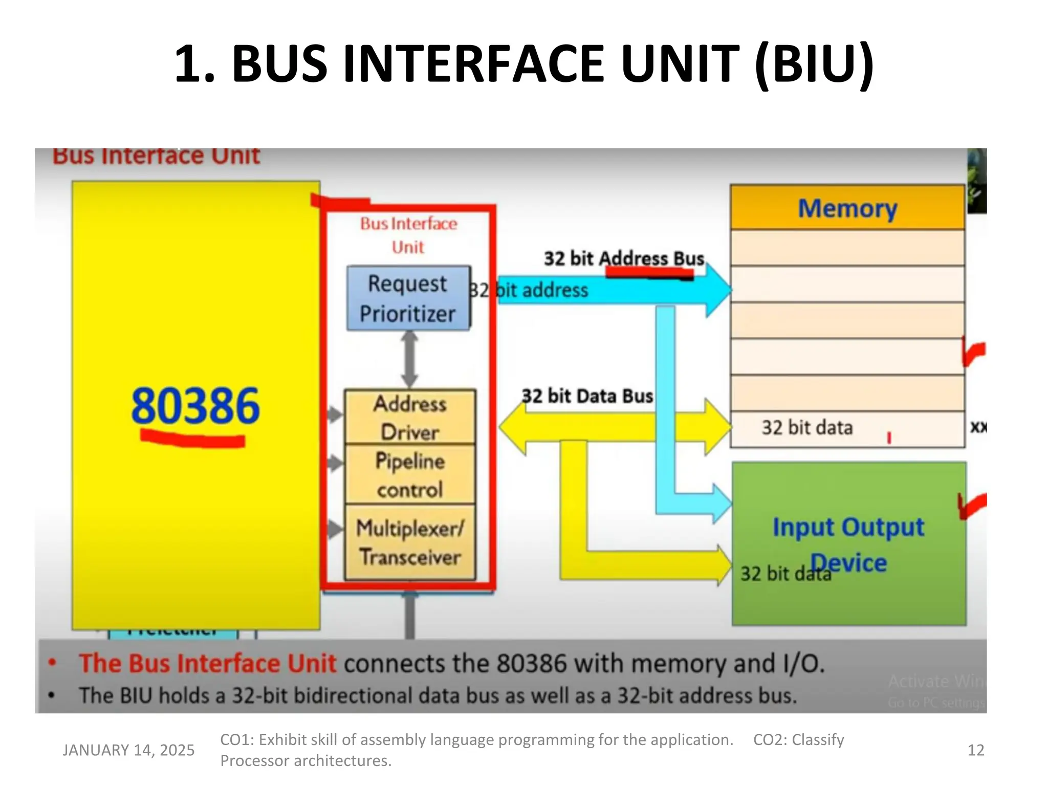 ARCHITECTURE OF 80386 IN DETAIL SPPU COMPUTER ENGINEERING SEM 4 | PPT