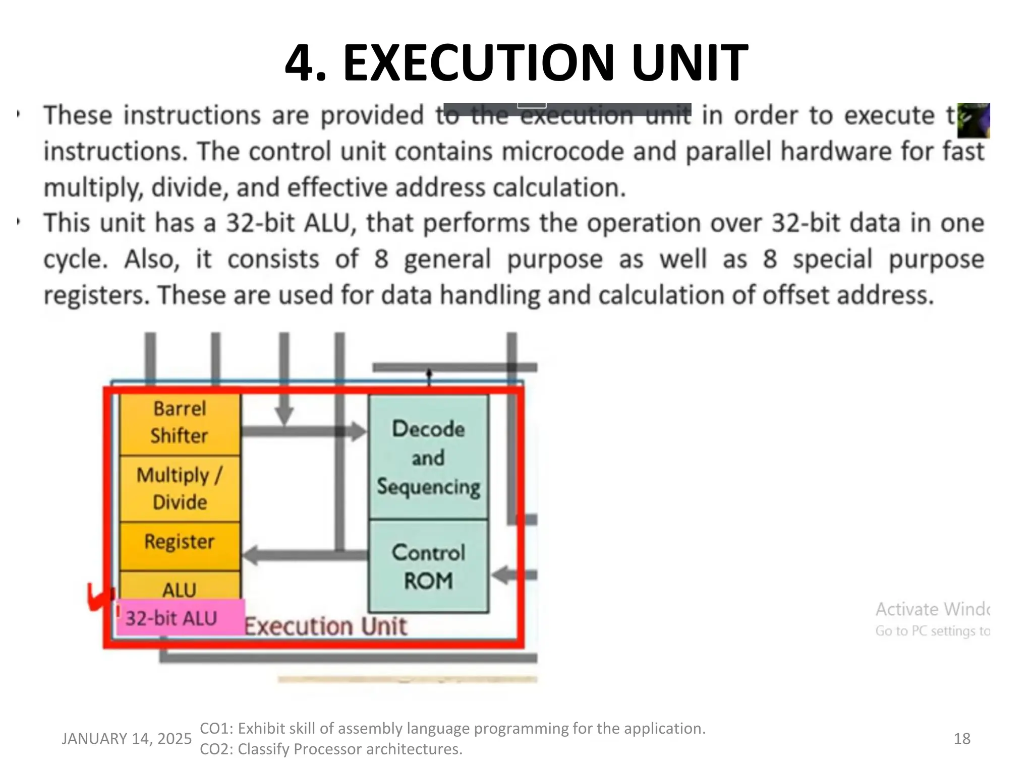 ARCHITECTURE OF 80386 IN DETAIL SPPU COMPUTER ENGINEERING SEM 4 | PDF