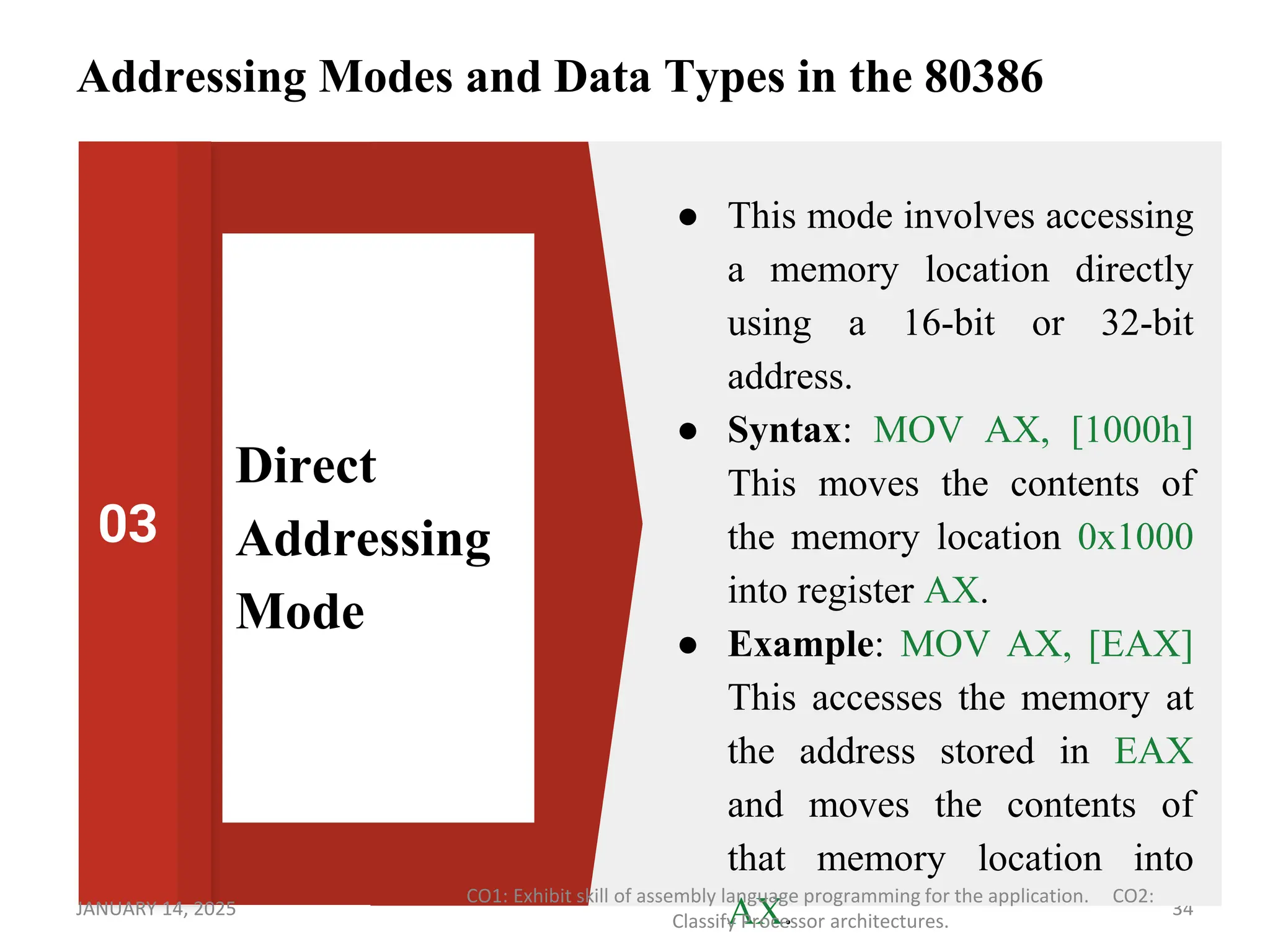 ARCHITECTURE OF 80386 IN DETAIL SPPU COMPUTER ENGINEERING SEM 4 | PDF