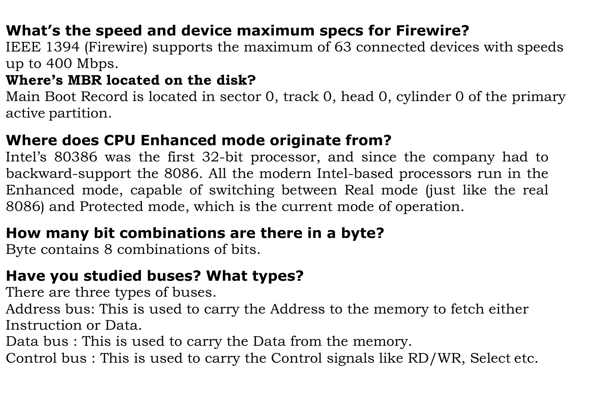 Microprocessor VIVA.pptx | Operating Systems | Computer Software and Applications