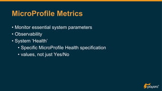 JakartaOne Livestream CN4J: Eclipse MicroProfile - Your Cloud-Native Companion | PPT