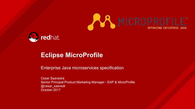 Introduction to Eclipse Microprofile | PPT
