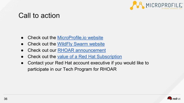Introduction To Eclipse Microprofile Ppt