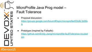 MicroProfile Devoxx.us