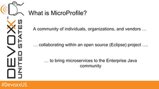 MicroProfile Devoxx.us