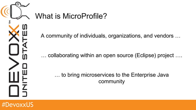 MicroProfile Devoxx.us