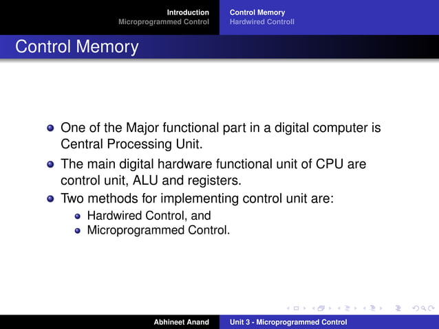 Micro program | PPT
