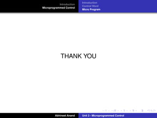 Micro program | PPT