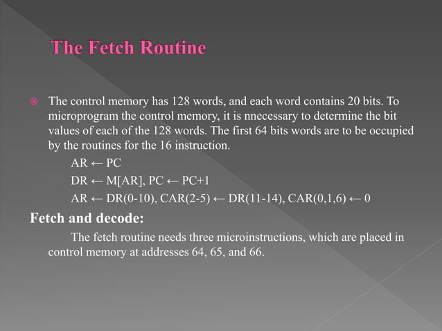 Micro program example | PPTX
