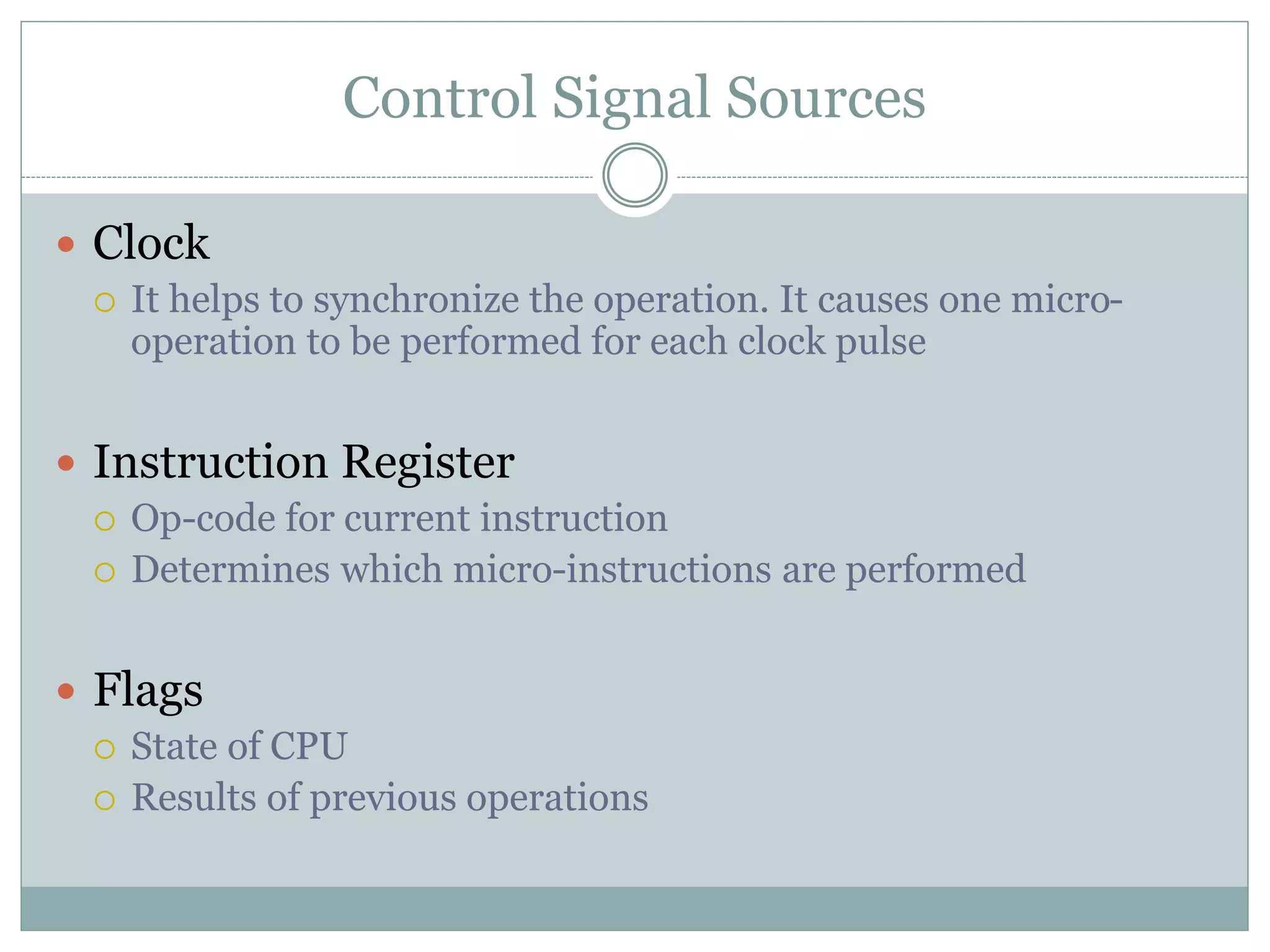 Micro Programmed Control Unit | PPTX