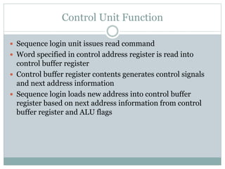 Micro Programmed Control Unit | PPTX