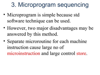 Micro programmed control | PPT | Computing | Technology & Computing