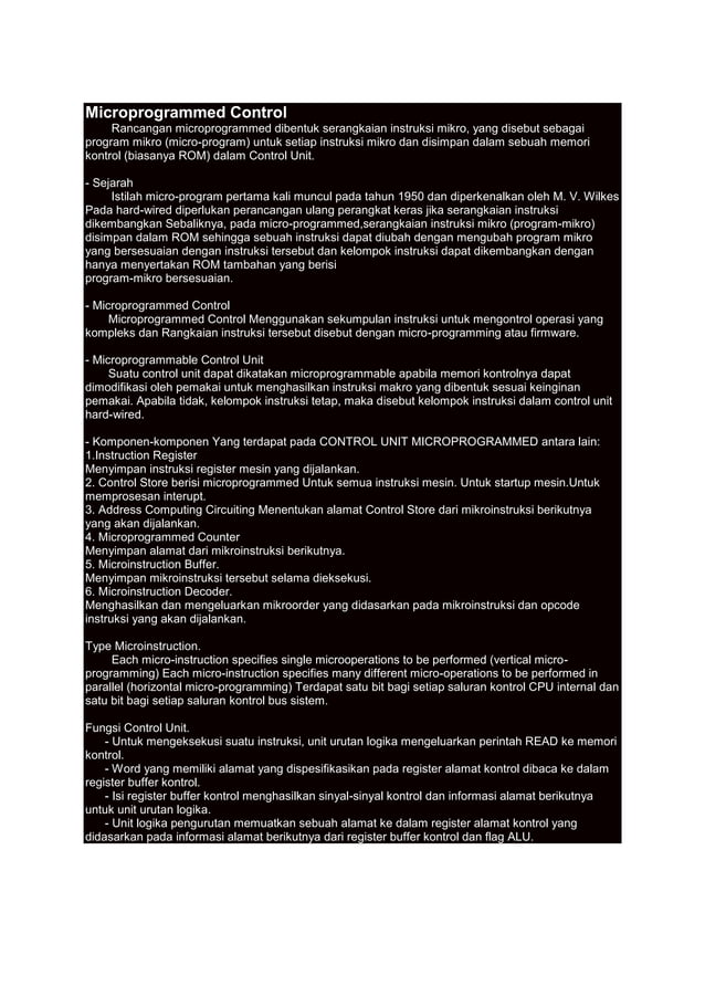 Microprogrammed Control.docx