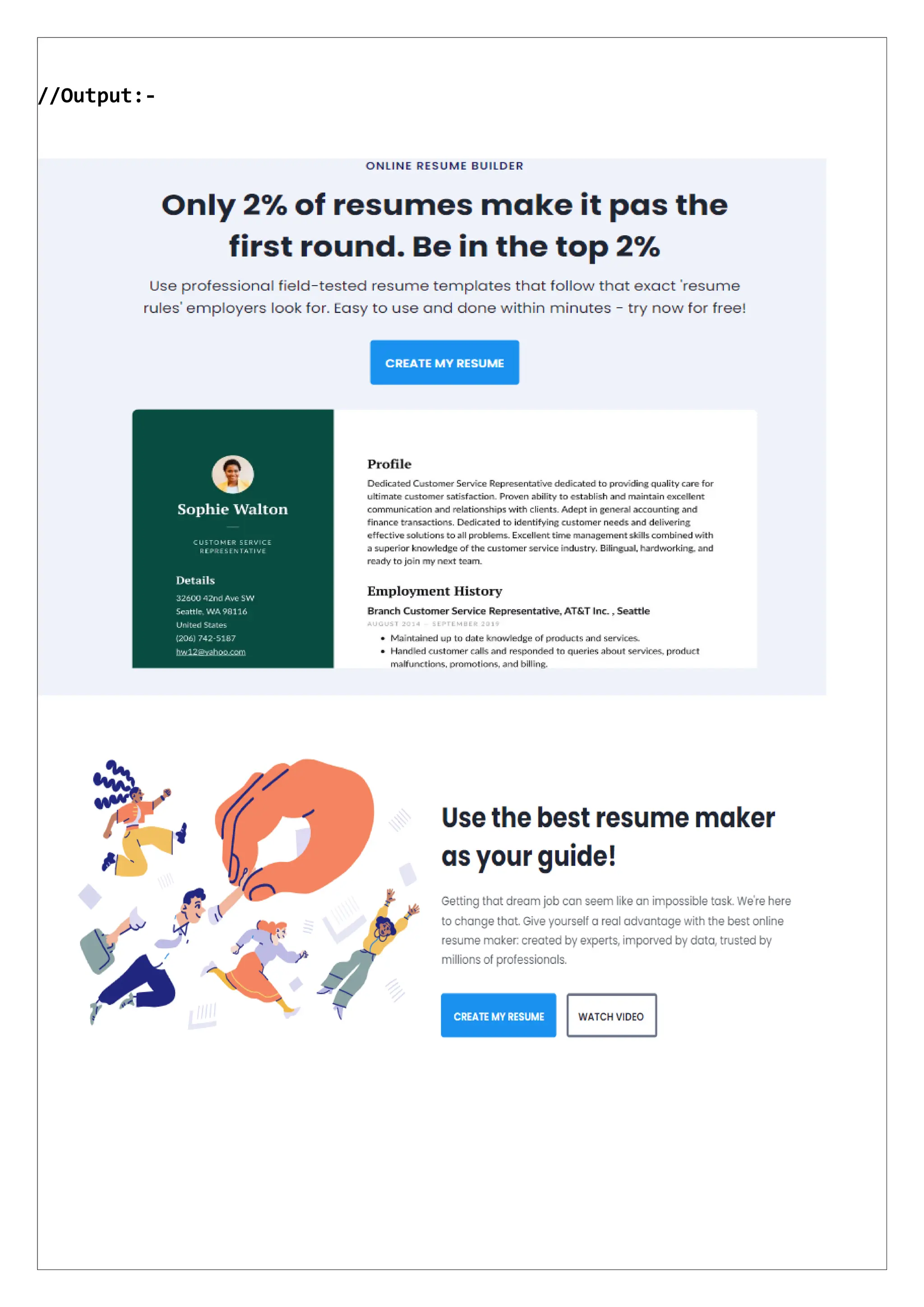 MICROPROJECT_CSS resume.pdf client side scripting | PDF