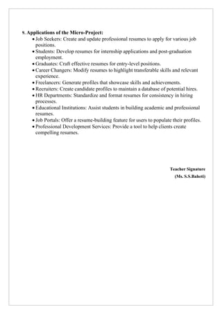 MICROPROJECT_CSS resume.pdf client side scripting | PDF