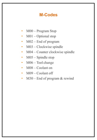 Microproject on cnc milling machine | PDF