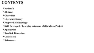 Micro Project PPT Format .pptx