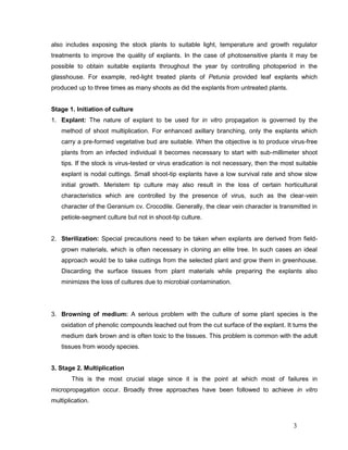 Micropropagation | PDF