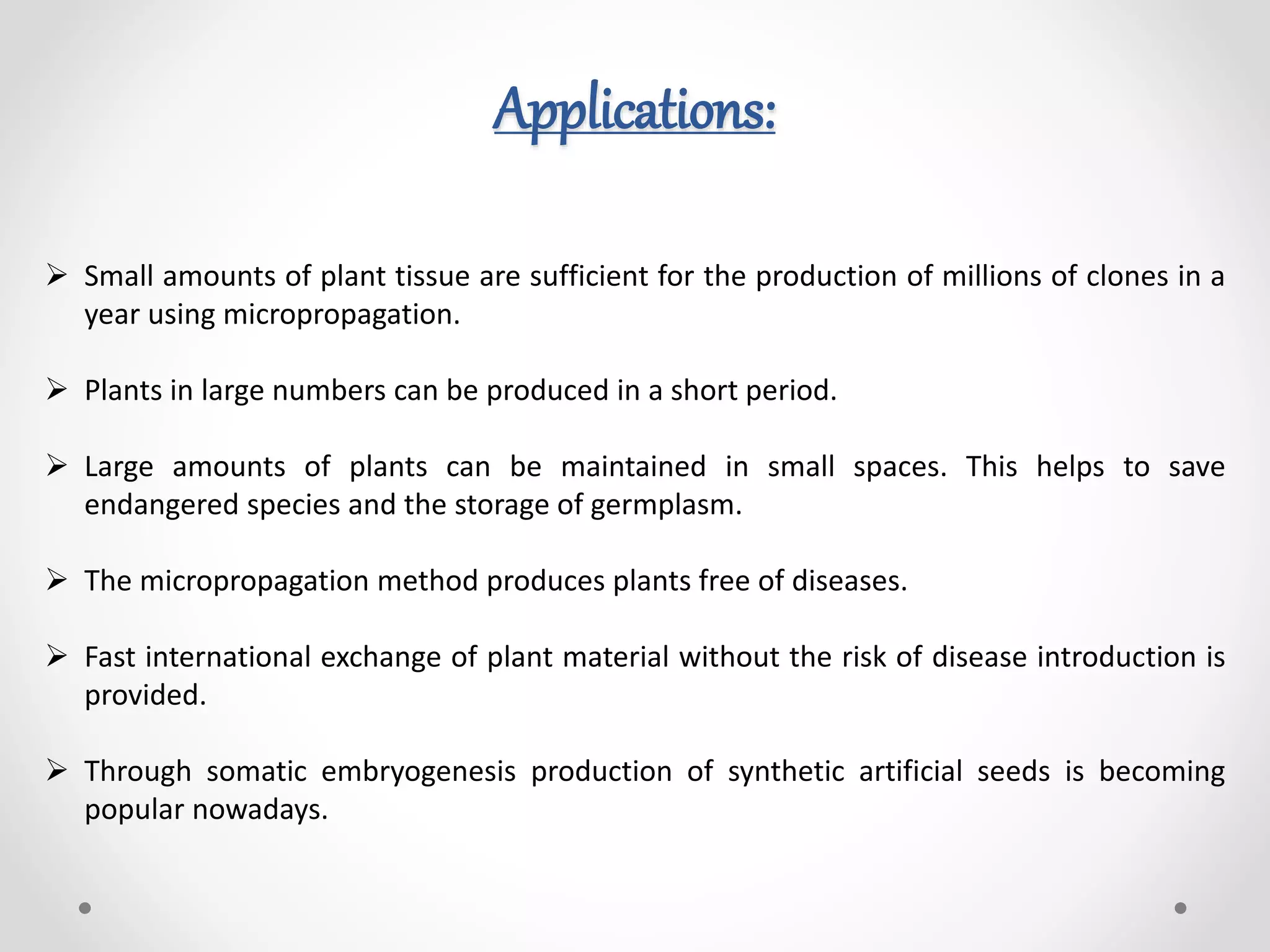 Micropropagation | PPTX