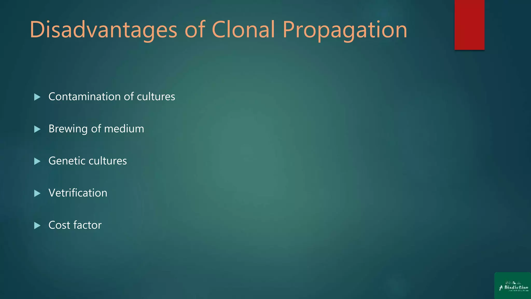 Clonal Propagation: Introduction, Techniques, Factors, Applications and ...