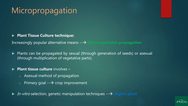 Clonal Propagation: Introduction, Techniques, Factors, Applications and ...