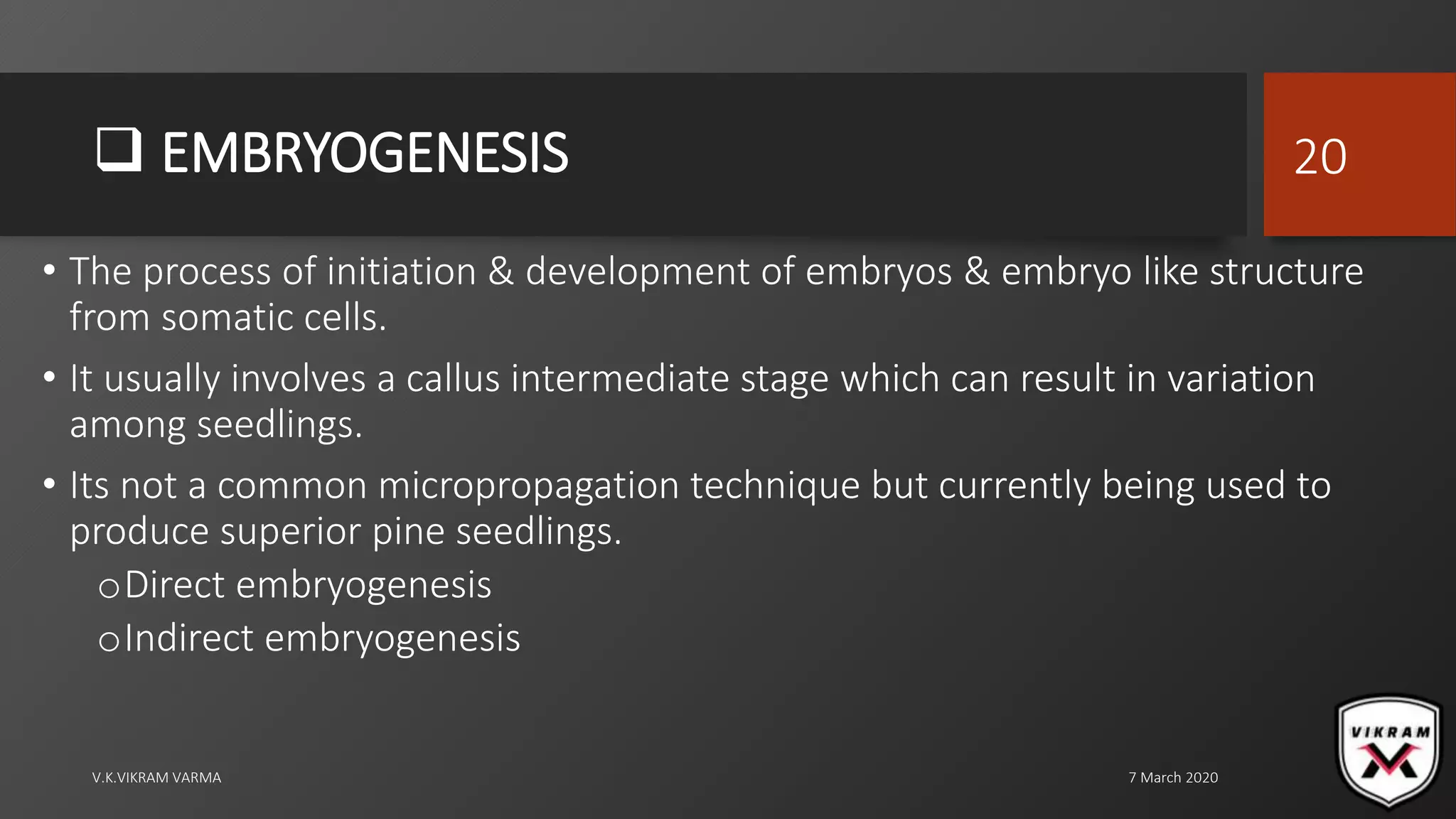 MICROPROPAGATION OF MEDICINAL & AROMATIC PLANTS / CLONAL PROPAGATION | PPTX