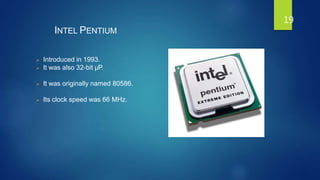 Microprocessors historical background | PPT