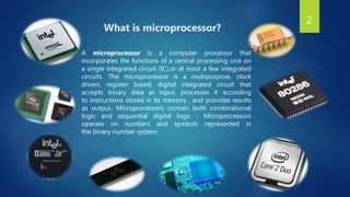 Microprocessors historical background | PPT