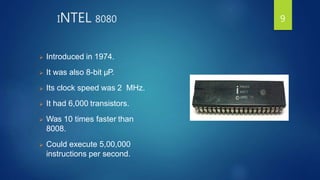 Microprocessors historical background | PPT
