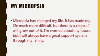 Micropsia | PPTX