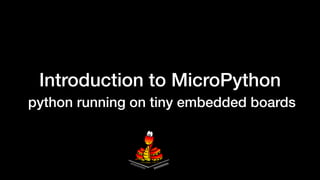 MicroPython Introduction PUSG July 2017 | PPT