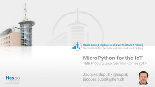 Micropython for the iot | PPT