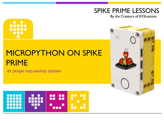 MicroPython for LEGO Spike - introduction | PDF