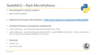 MicroPython IoT vlaxa | PPT