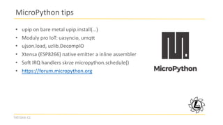 MicroPython IoT vlaxa | PPT