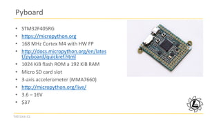MicroPython IoT vlaxa | PPT
