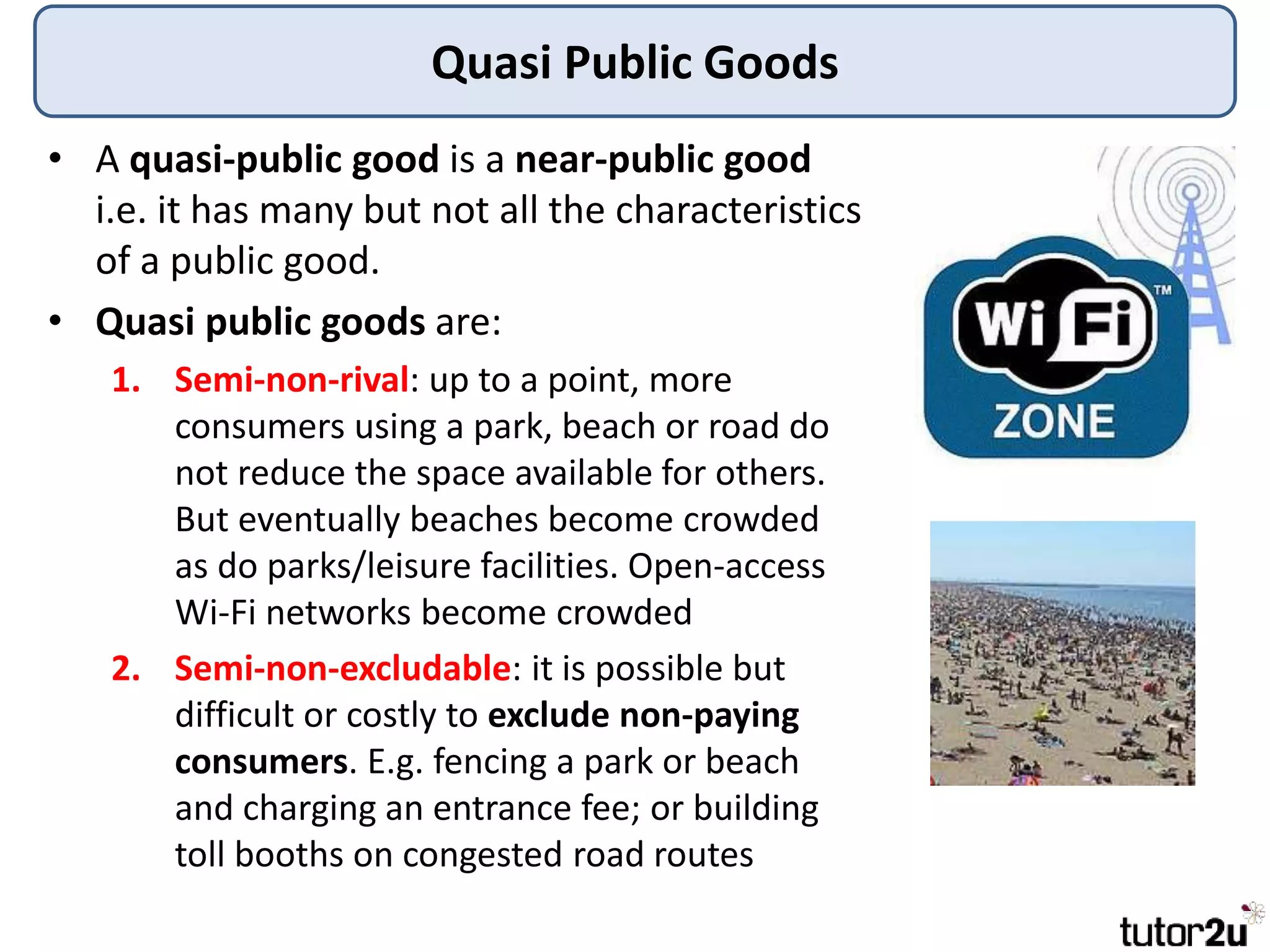 Tutor2u - Market Failure – Public Goods | PPTX