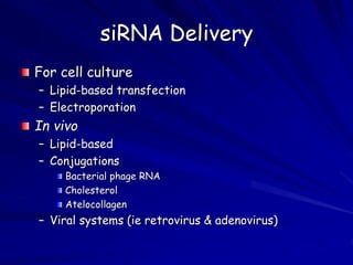 MicroRNA Small noncoding RNA features .ppt