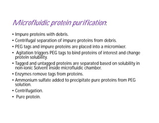 Microscale bioprocessing | PPT