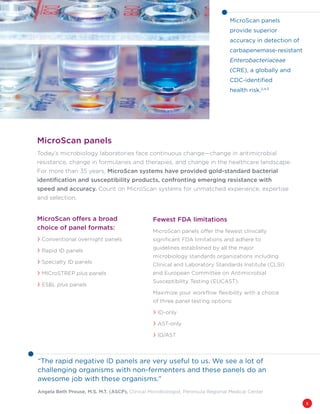 Beckman Coulter MicroScan - Rapid Automated Microbial Identification ...