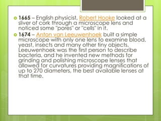 the Microscope | PPT