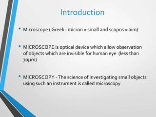 Microscope | PPTX