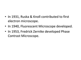 First Electron Microscope 1931