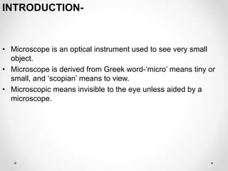 Microscope | PPTX