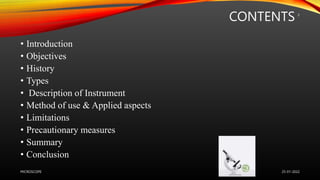 Microscope.pptx | Biological Sciences | Science