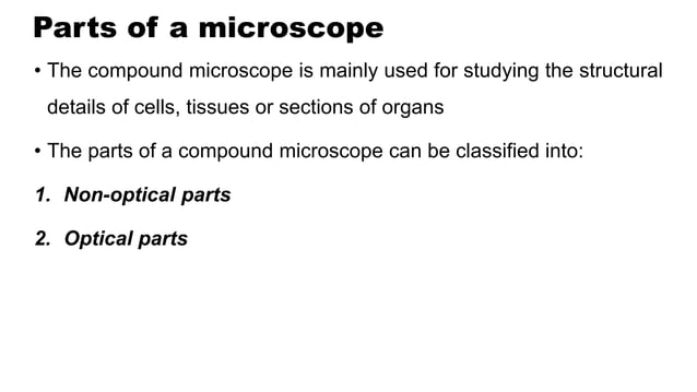 LECTURE NOTES FOR MICROSCOPE FOR STUDENTS.pptx. | PPTX