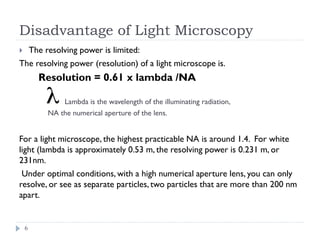 Microscope of ppt for botany major this is a project | PDF