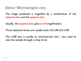 microscope (1).pdf this is a project for botany major | PPT