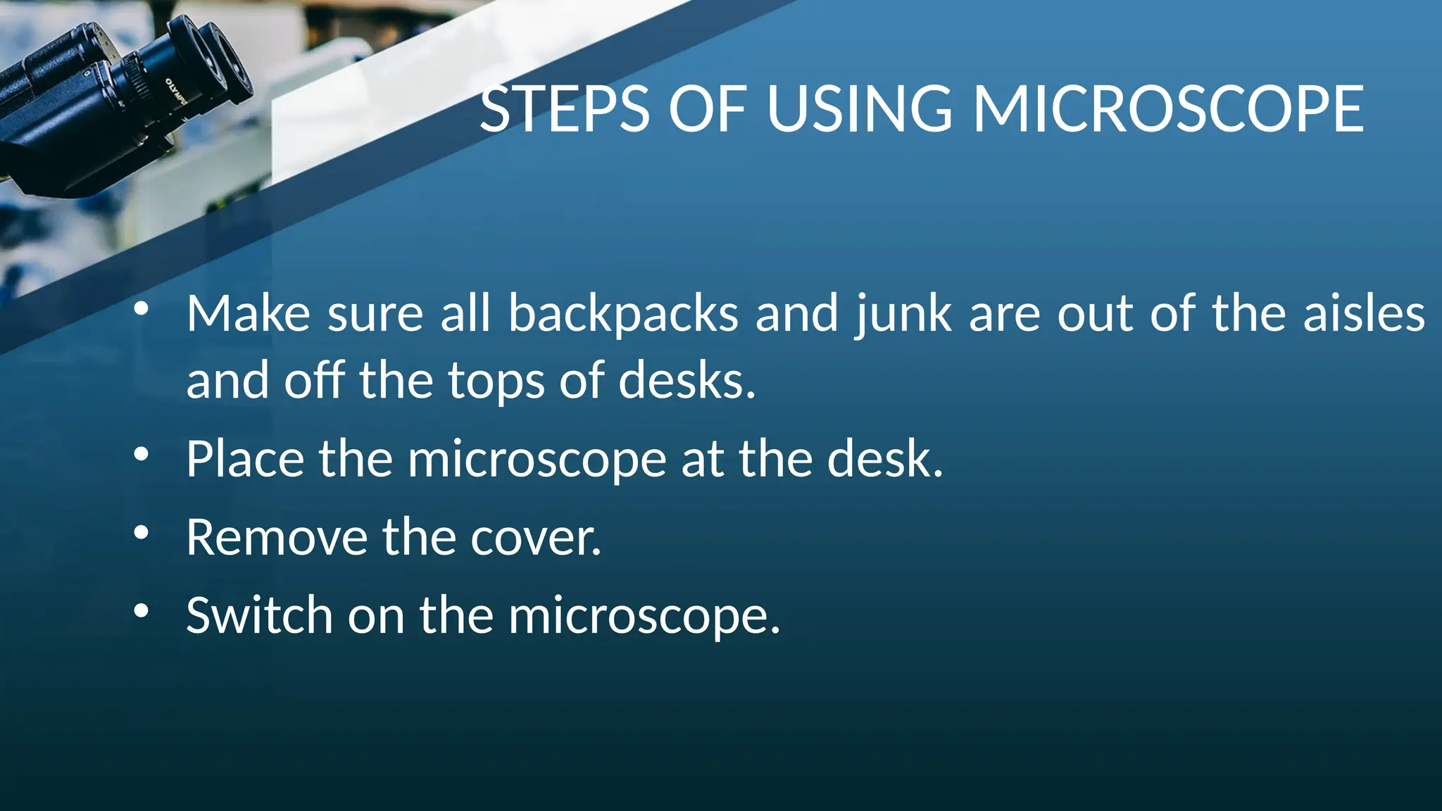 microscope techniques and their precautions.pptx