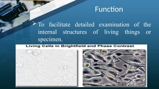 microscope techniques and their precautions.pptx